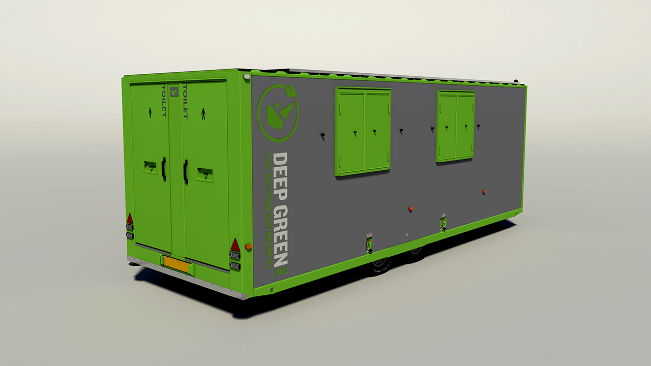 Mobile And Static Eco Welfare Units | Deep Green 2030 Range