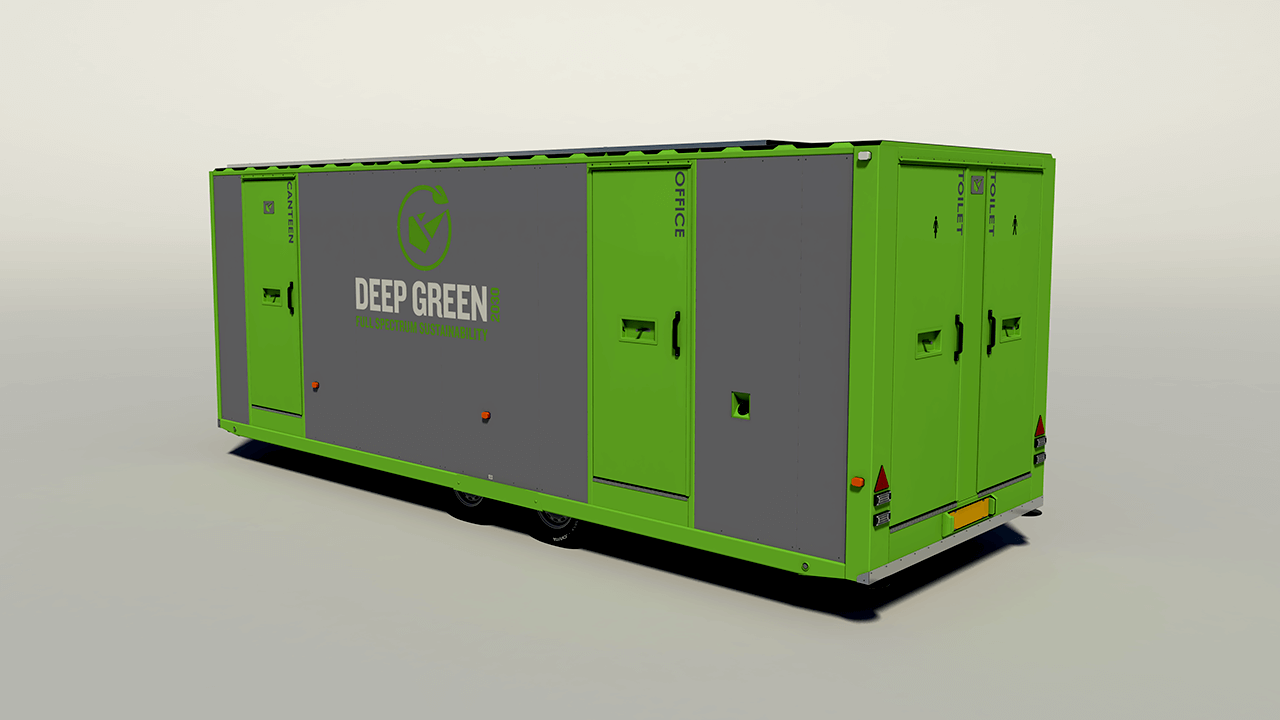 Mobile And Static Eco Welfare Units | Deep Green 2030 Range