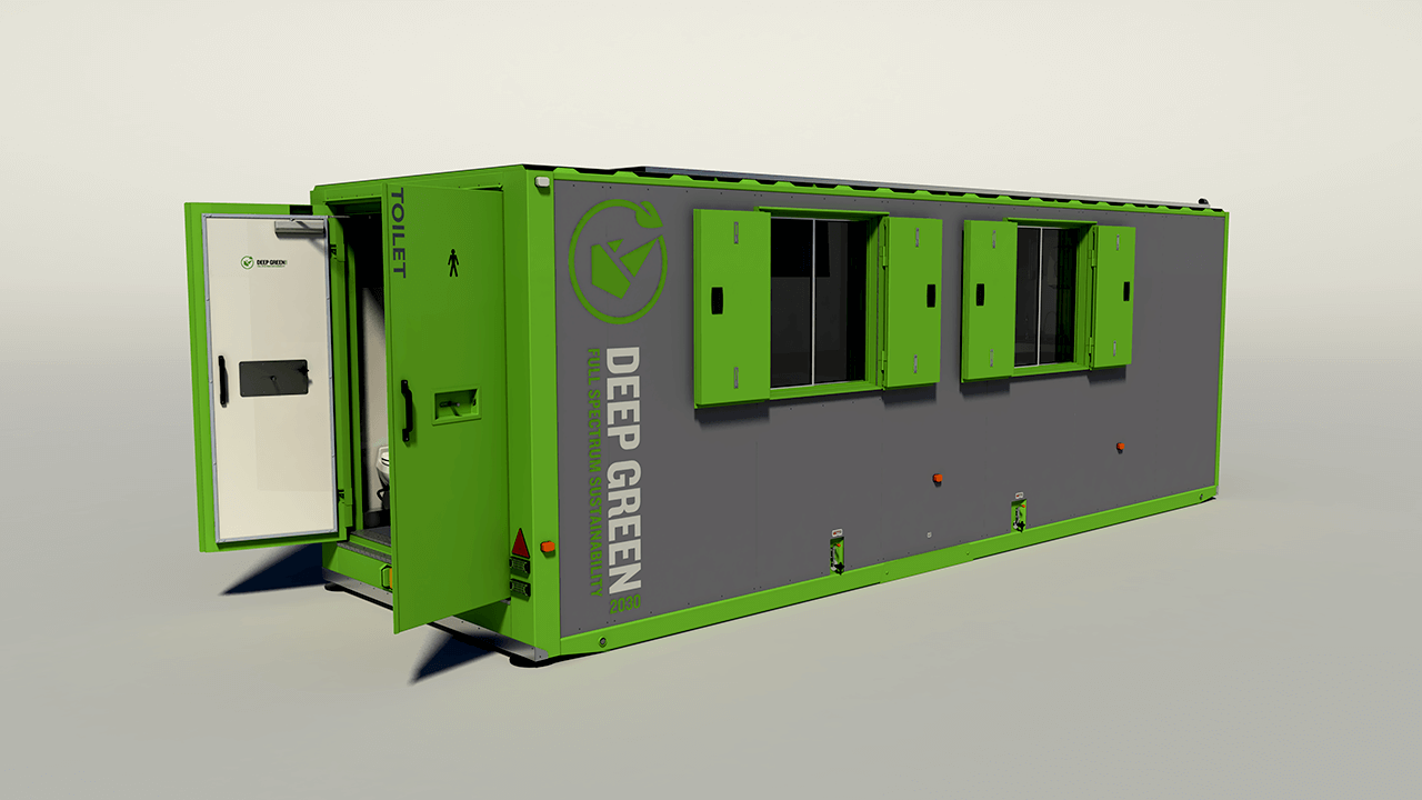 Mobile And Static Eco Welfare Units | Deep Green 2030 Range