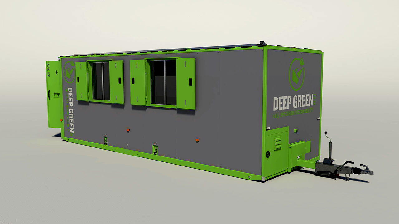 Mobile And Static Eco Welfare Units | Deep Green 2030 Range