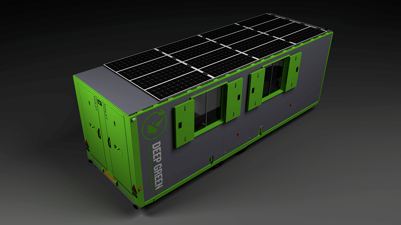 Mobile And Static Eco Welfare Units | Deep Green 2030 Range